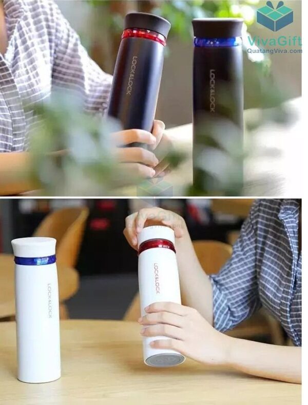 #1 Bình Giữ Nhiệt Lock&Lock LHC4131 Feather Light 450ml