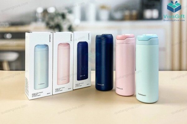 Bình Giữ Nhiệt LocknLock 420ml Dandy One Touch Tumbler LHC3281