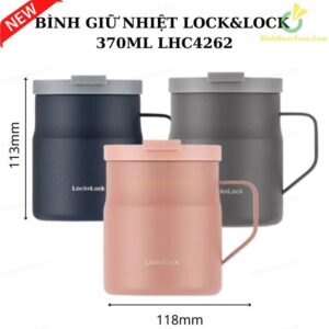 Bình Giữ Nhiệt Lock&Lock 450ml LHC3240 In Logo - VivaGift