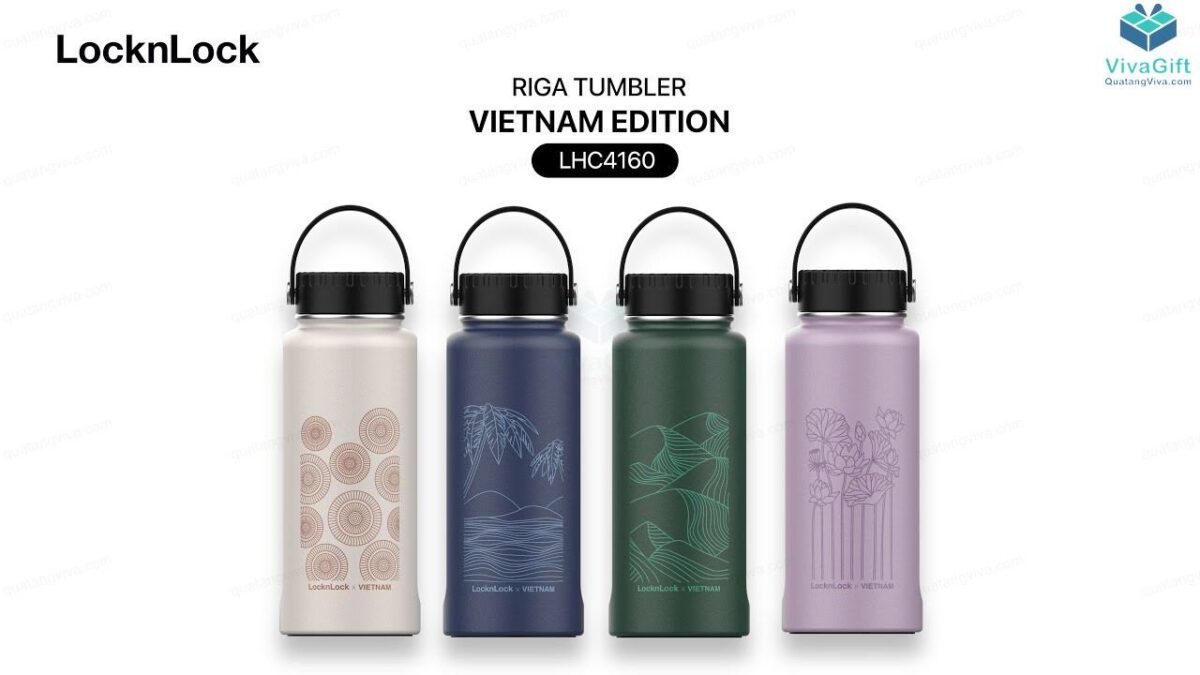 #1 Bình Giữ Nhiệt Lock&Lock 897ml RigaTumbler LHC4160 N