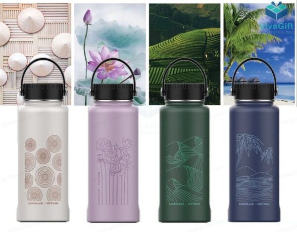 #1 Bình Giữ Nhiệt Lock&Lock 897ml RigaTumbler LHC4160 N