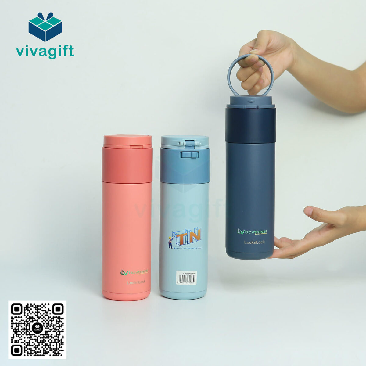 #1 Bình Giữ Nhiệt LocknLock 490ml Hidden Moon LHC3275