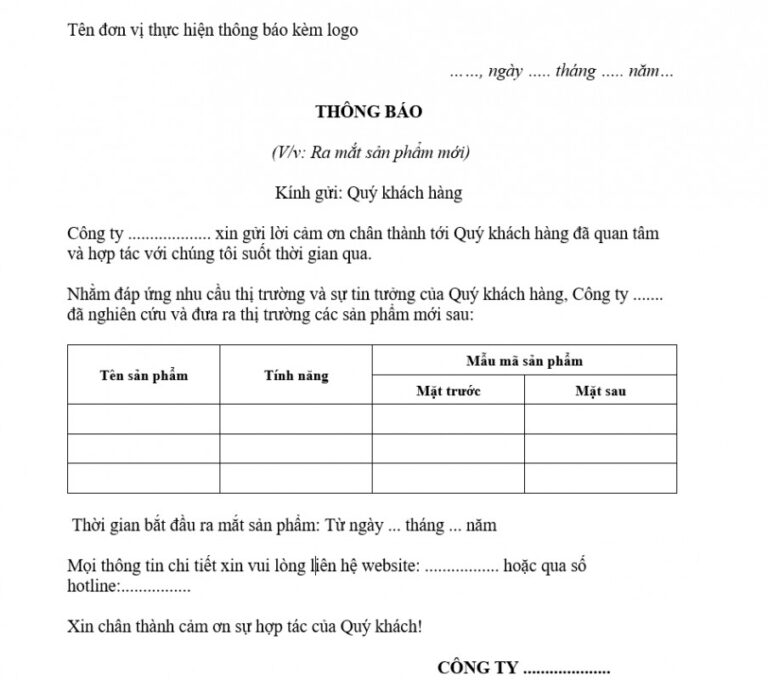 5 Mẫu Công Văn Gửi đối Tác được Sử Dụng Nhiều Nhất! - VivaGift